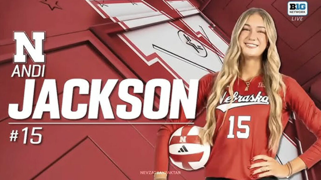 🔴 ANDI JACKSON – Nebraska’s Middle Blocker Mayhem Machine Is Just ...